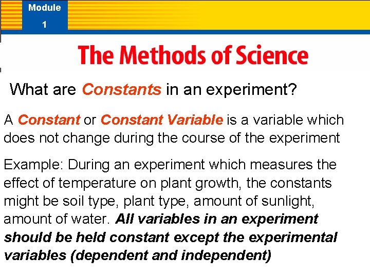 Module Module 1 What is Science Scientia knowledge