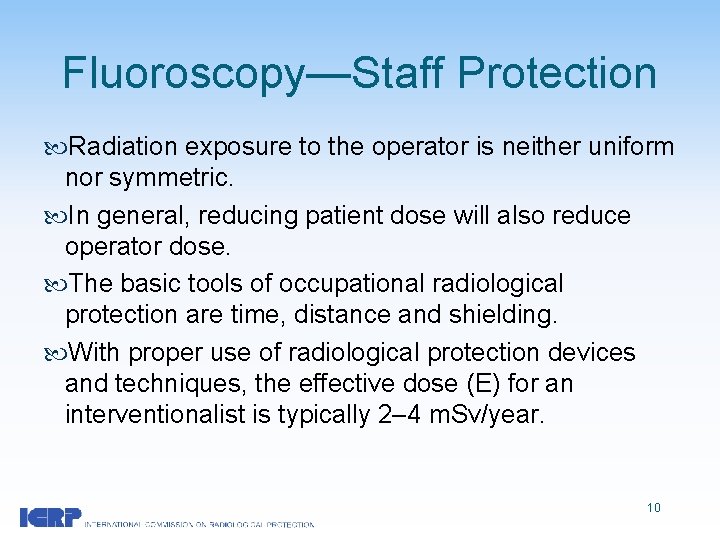 Radiological Protection in Cardiology ICRP Publication 120 ICRP