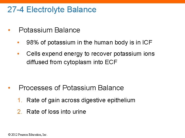 27 Fluid Electrolyte and AcidBase Balance Power Point