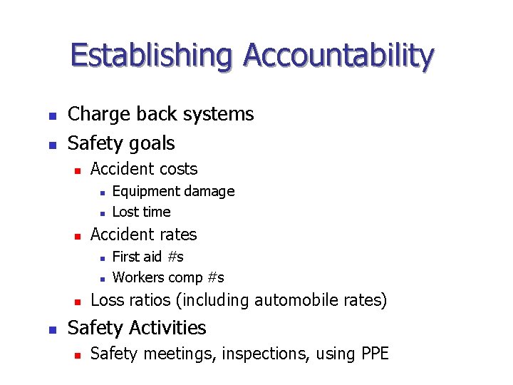 Safety Is Everybodys Business Safety Health Add Value