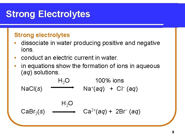 Chapter 7 Solutions 7 2 Electrolytes and Nonelectrolytes