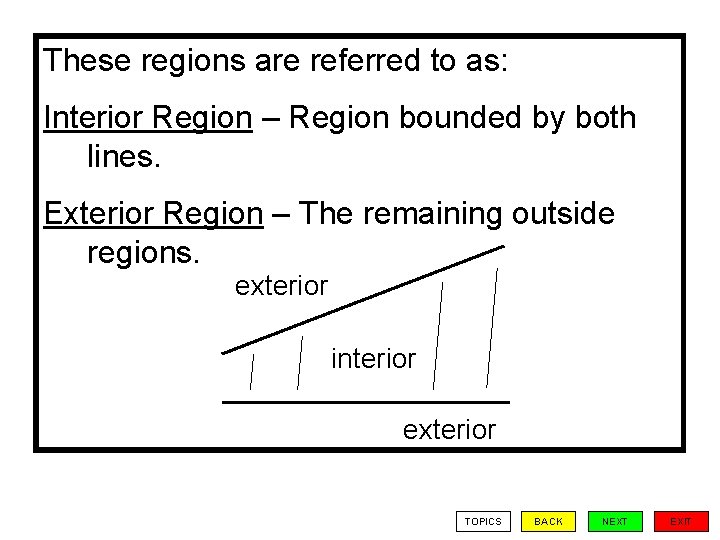 Review of Geometry Prepared by Title V Staff