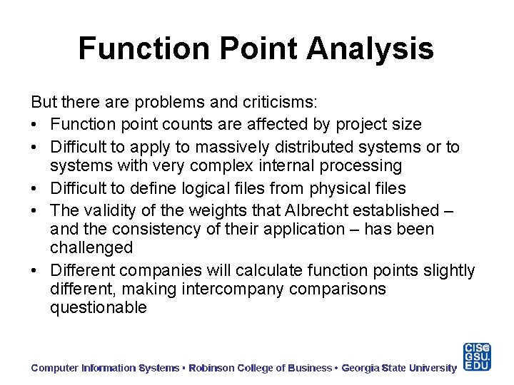 Function Point Analysis What Is Function Point Analysis Function Point Analysis What Is Function Point Analysis