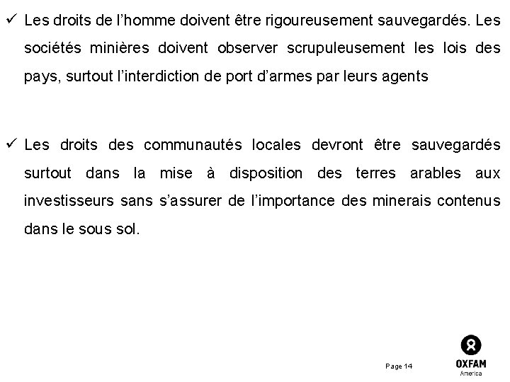 Observatoire National pour le respect des Droits Humains