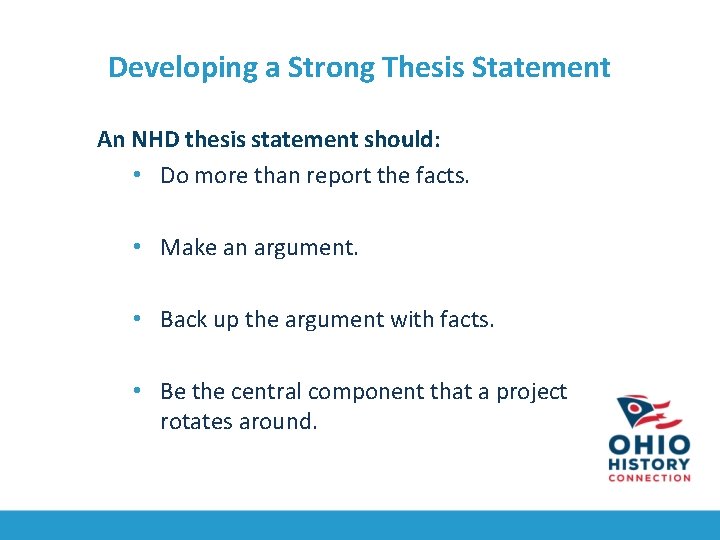 Writing a Thesis Statement 2020 Theme Breaking Barriers