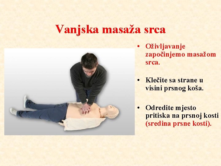 POSTUPAK S OSOBOM BEZ SVIJESTI KOJA NE DIE