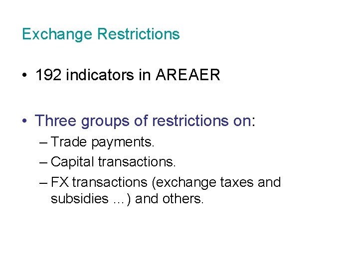 Collateral Damage Exchange Restrictions and Trade Flows ShangJin