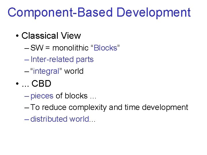 ComponentBased Development Silvio Romero de Lemos Meira Eduardo