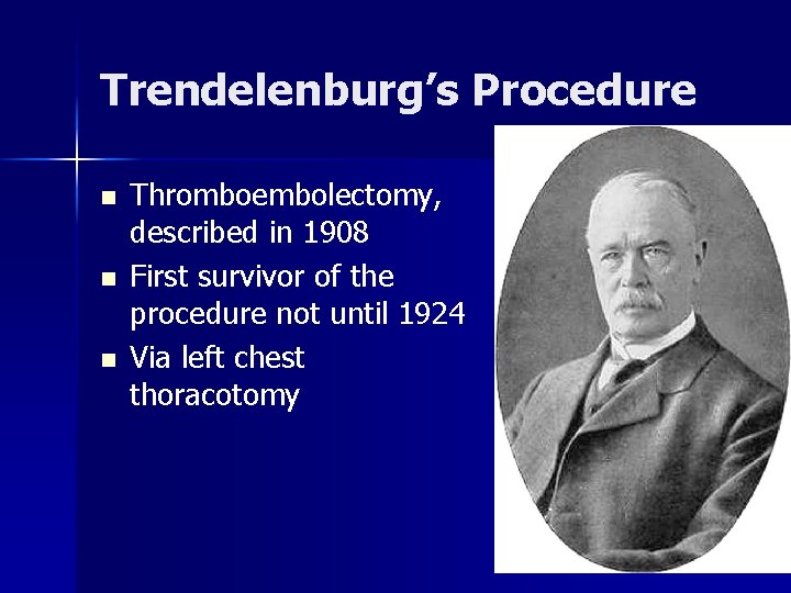 Diagnosis and Treatment of Deep Venous Thrombosis and