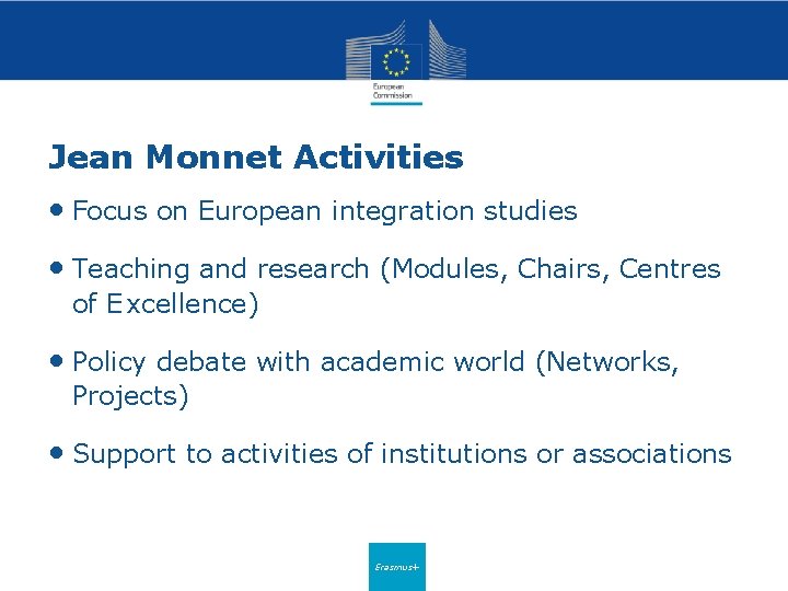 OPPORTUNITIES UNDER THE INTERNATIONAL DIMENSION OF E MS