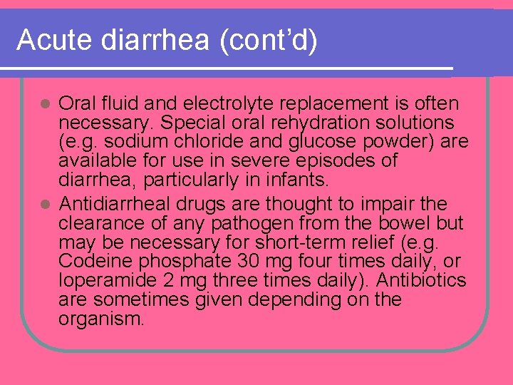 Pharmaceutical guidelines of patients with pathology of digestive