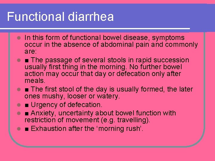 Pharmaceutical guidelines of patients with pathology of digestive