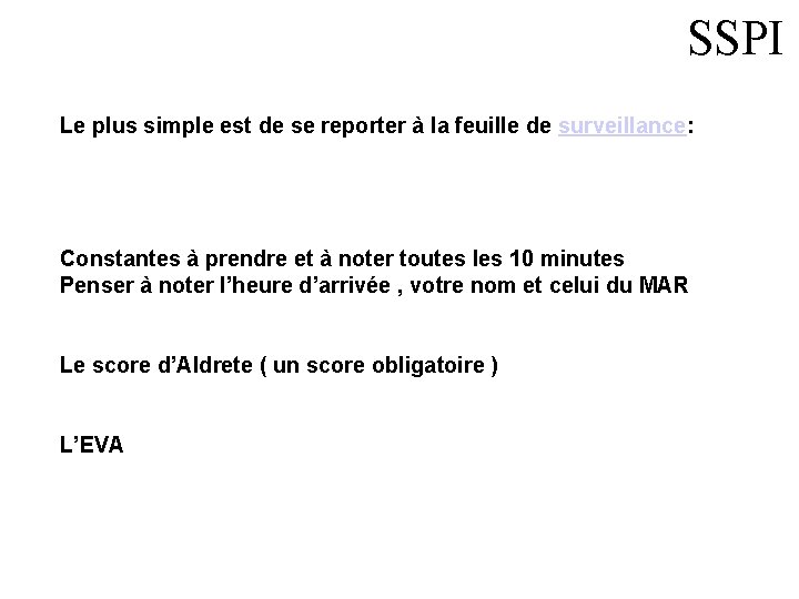 ROLE de l IDE de SSPI Introduction 1