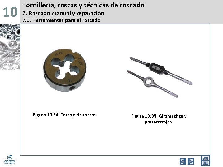 10 Tornillera roscas y tcnicas de roscado 1