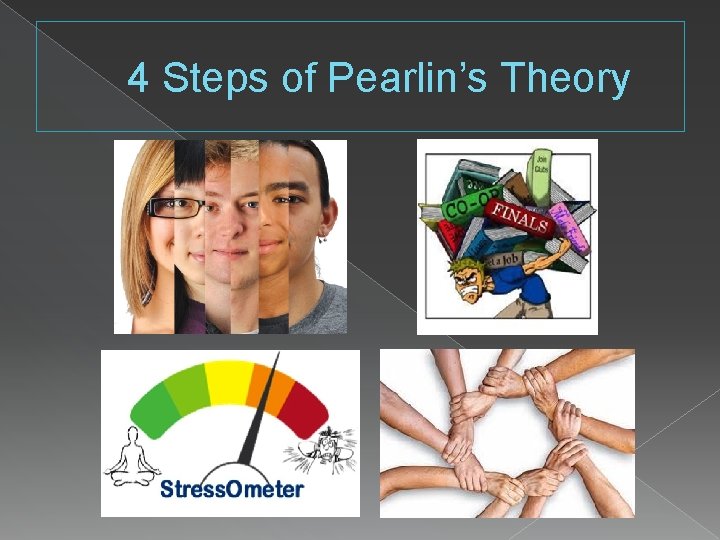 Individual Development Theory Project Leonard Pearlin Theory of