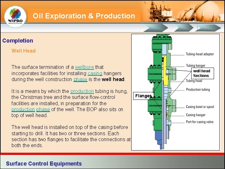 Oil Exploration Production Completion Agenda At the end