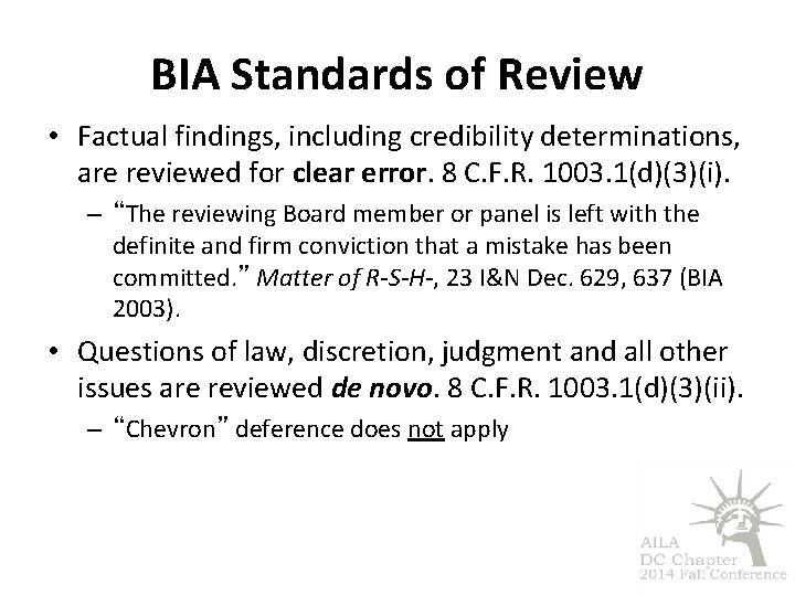 Exploiting Unforced Errors The BIA orders remands in