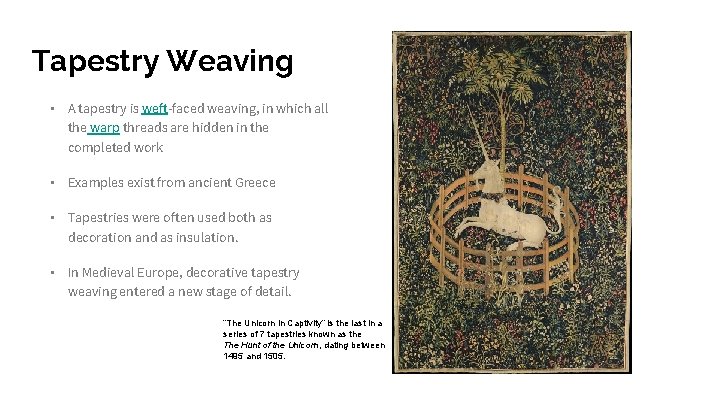 Weaving A textile art What is weaving A