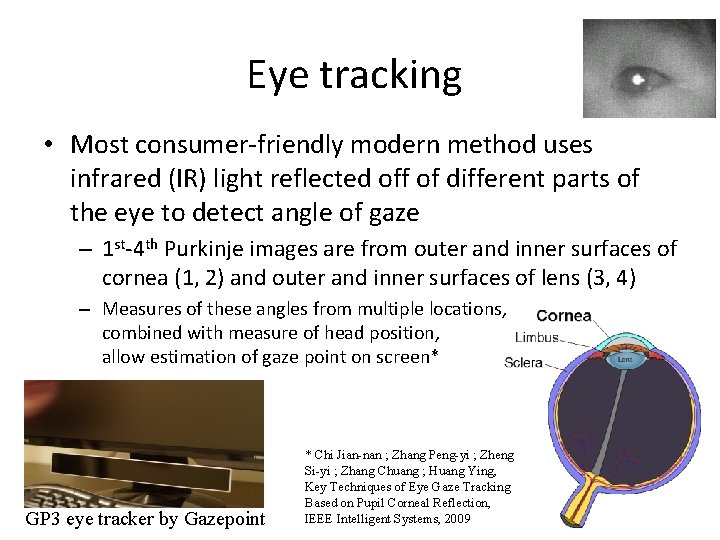 Haptics Eye and Gesture Tracking Smell and Brain