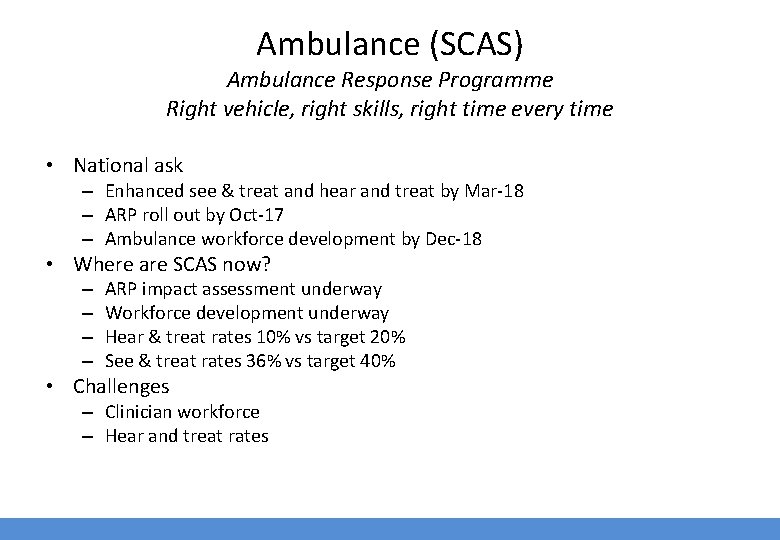 BERKSHIRE WEST URGENT EMERGENCY CARE SYSTEM 7 PILLARS
