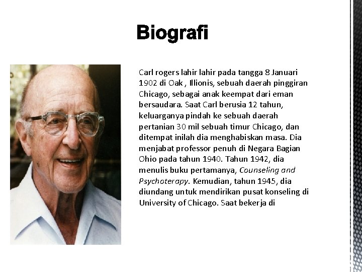 CARL ROGERS TEORI YANG BERPUSAT PADA PRIBADI 1