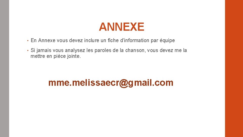 Travail sur le symbolisme Petite consigne de mthodologie