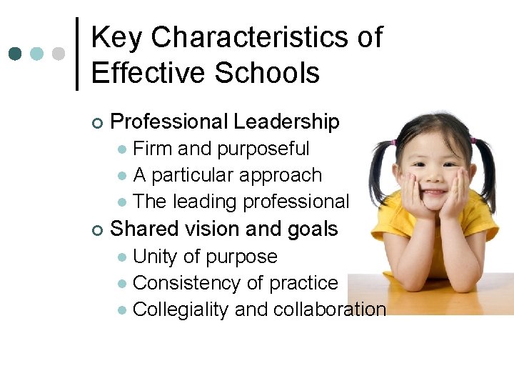 Key Characteristics of Effective Schools A Review of