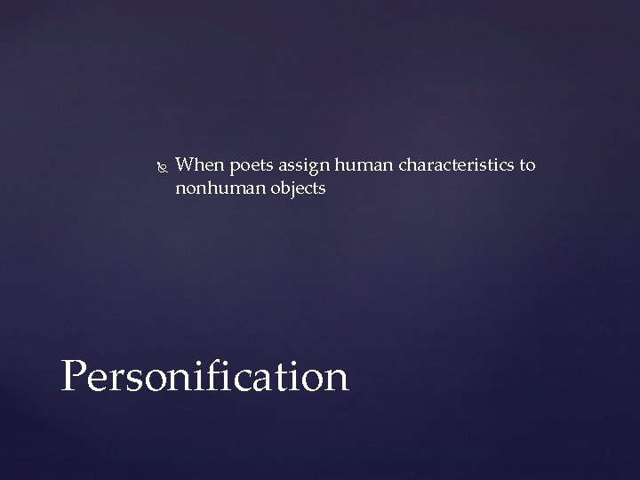 The Language of Poetry The poets choice of