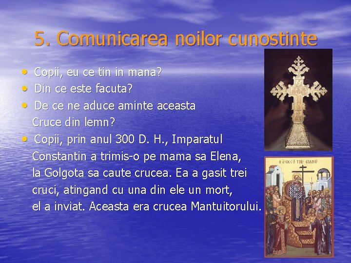 Sfanta Cruce si sensul ei spiritual Proiect de