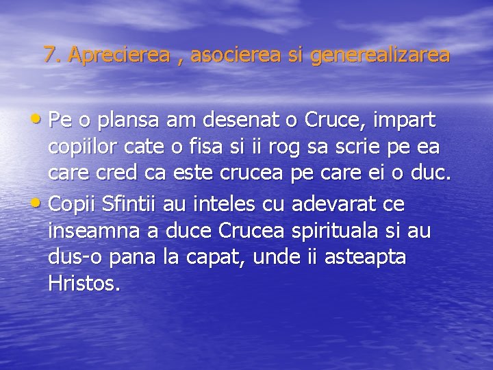 Sfanta Cruce si sensul ei spiritual Proiect de