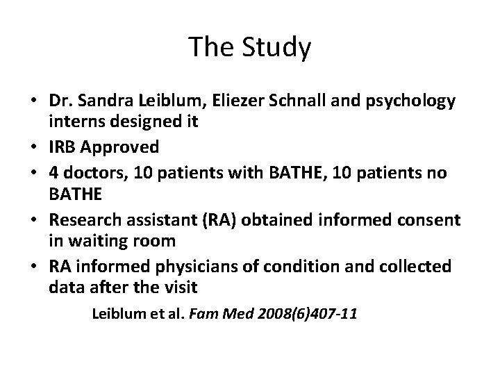 TEACHING RESIDENTS COGNITIVE BEHAVIORAL TECHNIQUES BUILDING THE FOUNDATION