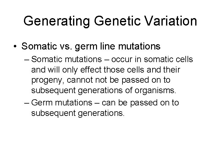 Welcome to Part 3 of Bio 219 Lecturer