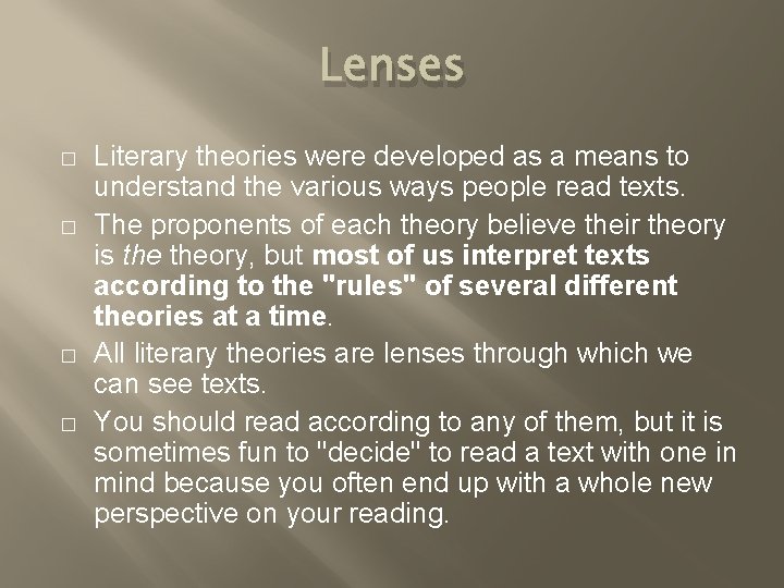 THE MINORITY REPORT Critical Lenses and LiteraryFilm Interpretation