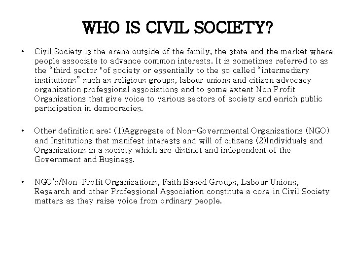 Presentation to Kwa Zulu Natal Department of Economic