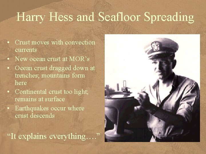 Chapter 3 Plate Tectonics a Unifying Theory Discovering