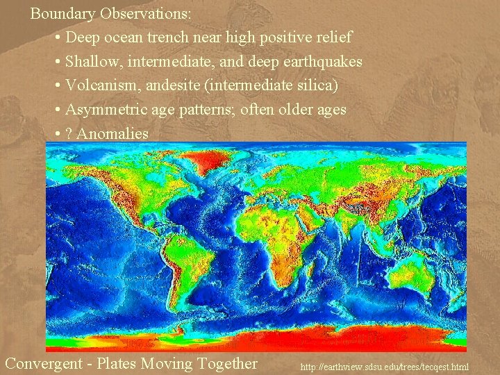 Chapter 3 Plate Tectonics a Unifying Theory Discovering