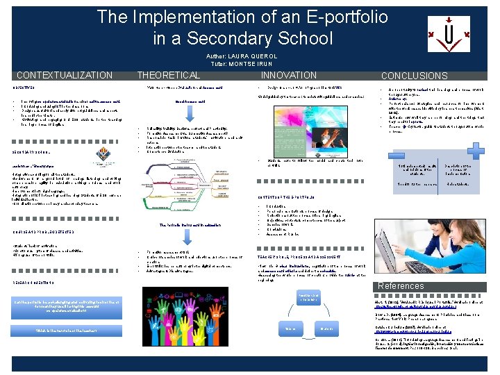 The Implementation of an Eportfolio in a Secondary