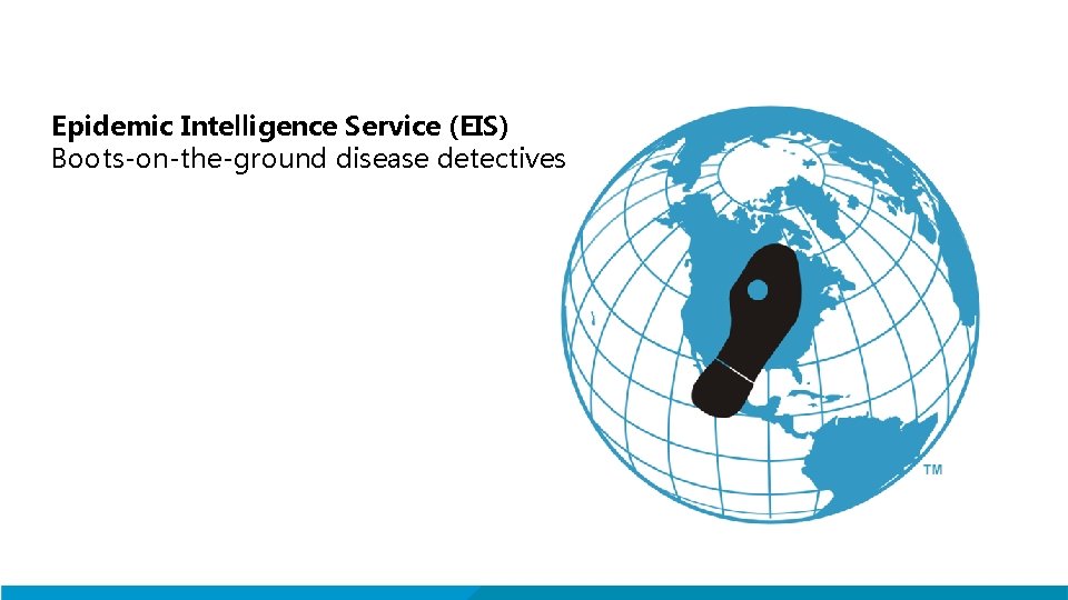 Epidemic Intelligence Service EIS Bootsontheground disease detectives What