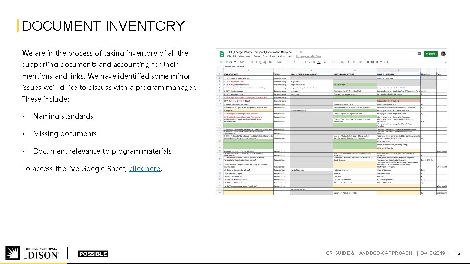 SOUTHERN CALIFORNIA EDISON POSSIBLE CHARGE READY TRANSPORT QUICK
