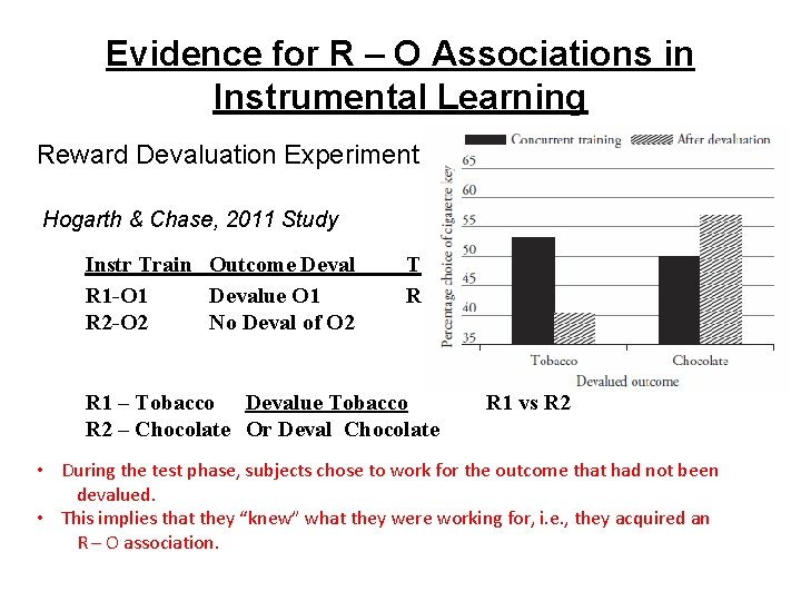 Lecture 17 Instrumental Conditioning Associative Structures Learning ...