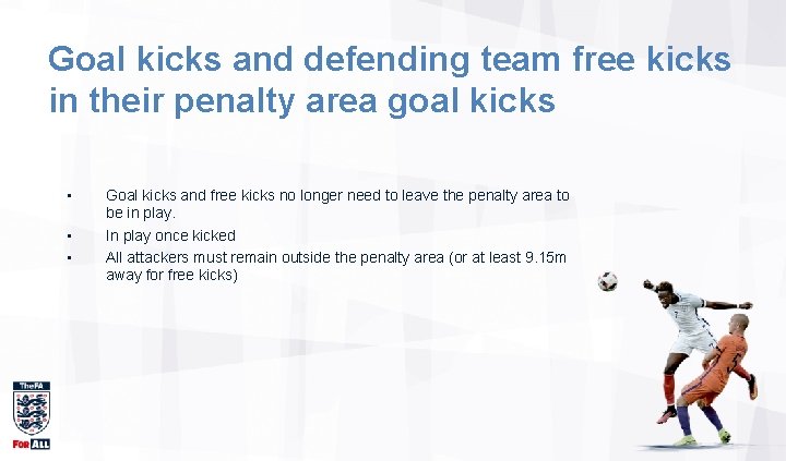Laws of the Game Changes 20192020 Substitutions The