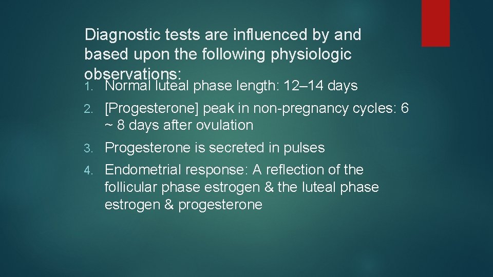 Luteal phase deficiency HOMA MIRZADA PANAH outline Definitions