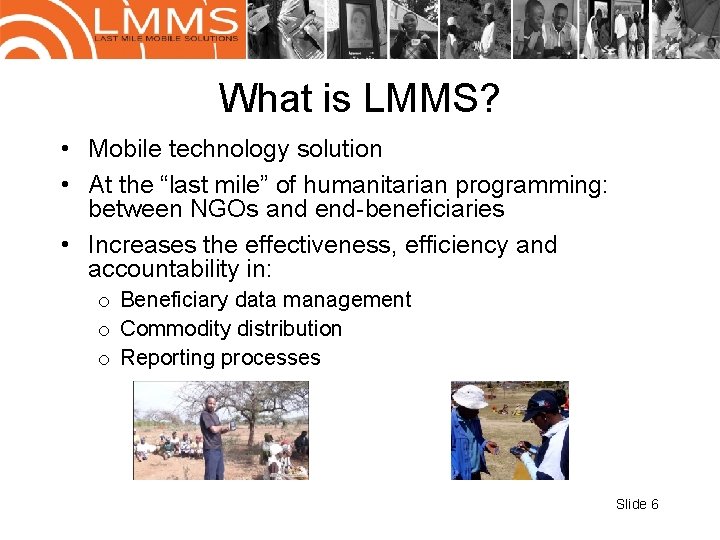 Last Mile Mobile Solutions Innovations in Humanitarian Interventions