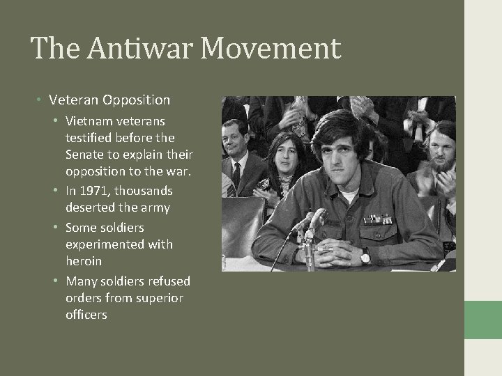 The Vietnam War APUSH Spiconardi I dont see