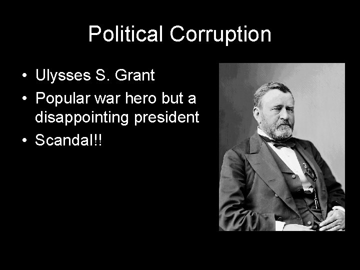 Corruption Plagues the Nation Topic 2 3 Political