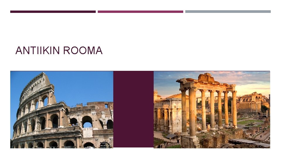 ANTIIKIN ROOMA ORJUUS KREIKASSA JA ROOMASSA Sotavangit rikoksista