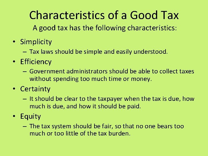 What are Taxes Chapter 14 Section 1 Why