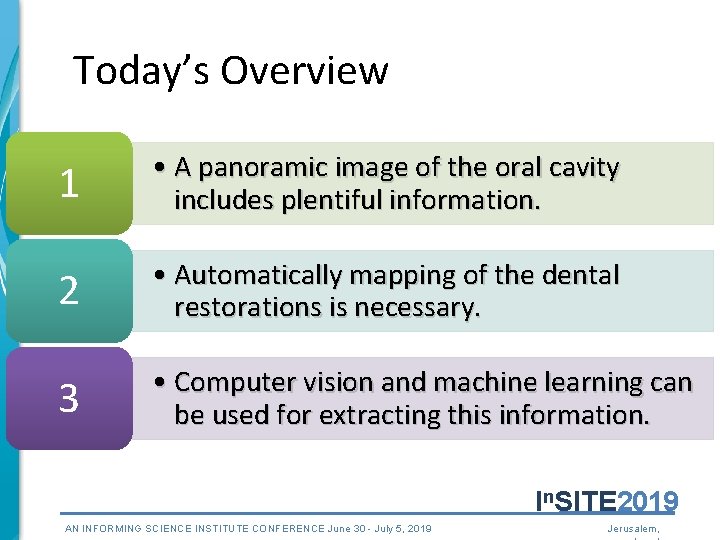 AUTOMATIC DETECTION AND CLASSIFICATION OF DENTAL RESTORATIONS IN
