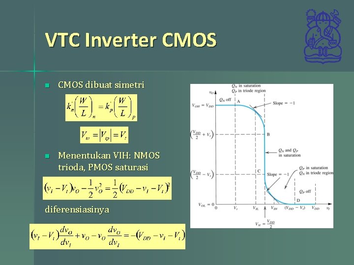 Bab 13 Rangkaian Logika Digital CMOS Inverter CMOS