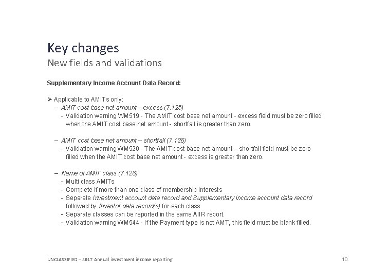 2017 Annual investment income reporting AIIR Presented by